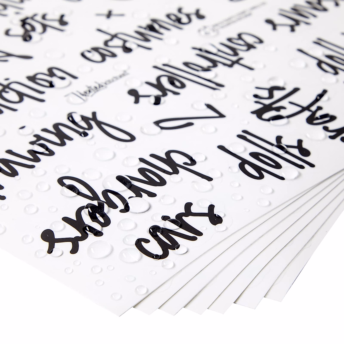 Talented Kitchen 147 Playroom Organization and Storage Labels for Toy Bins, Preprinted Black Script on Clear Vinyl Stickers for Crafts, Canisters, Baskets, and Closet (Water Resistant)