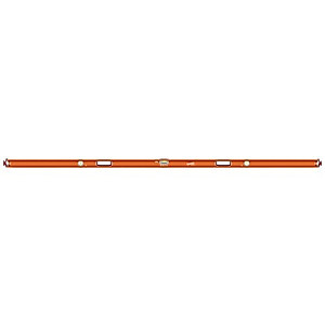 Swanson Tool Co SVB96M 96 inch Savage Magnetic Pro Grade Anodized Aluminum Box Beam Level with Gel End Caps and 3 Bubble Vials for 0°/90°/45° Measurements
