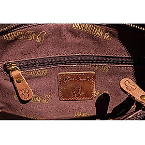 BaseballFan Genuine Leather Crossbody Bag Vintage Cowhide Baseball Glove Leather Sport Bag Shoulder Bag For Women