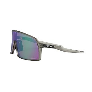 Oakley Men's OO9406 Sutro Rectangular Sunglasses, Grey Ink/Prizm Road Jade, 37 mm