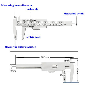 kovolala Bulk Beige Small Buttons 800-1000pcs with Small Plastic Calipers, Shirt Buttons Mixed Size Art Hand Painted Buttons for Sewing DIY Crafts Kids Hand Painted Buttons (White Shirt Buttons)
