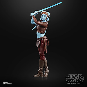 STAR WARS The Black Series Aayla Secura Toy 6-Inch-Scale Attack of The Clones Collectible Action Figure, Toys for Kids Ages 4 and Up