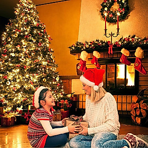 RUICHEN Dimmable Fairy Lights Plug in 72 Ft 200 LED Copper Wire Twinkle String Lights with RF Remote Timer, Warm White