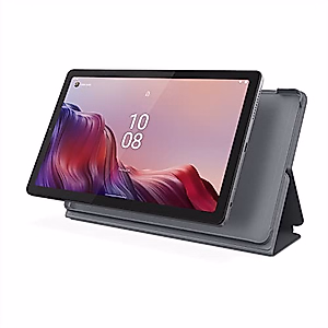 Lenovo Tab M9-2023 - Tablet - Long Battery Life - 9" HD - Front 2MP & Rear 8MP Camera - 3GB Memory - 32GB Storage - Android 12 or Later - Folio Case Included,Gray
