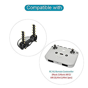 Hanatora RC-N1 Remote Controller Antenna Range Extender Yagi-UDA 5.8Ghz Boosters for DJI Mavic 3/3 Classic,Mini 2/2 SE,Mini 3 Pro,Air 2S,Mavic Air 2 Drone Signal Accessories