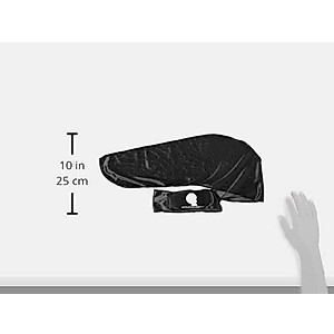 Royalty Headwear One Strap Silky Durag for Men - Premium Quality with Hook and Loop Closure Black Durag for Men 360, 540, 720 Waves