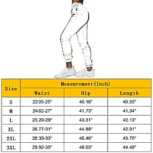 RARITYUS Men Women Rave Reflective Pants Sweatpants Trousers Dance Jogger Pants with Pockets for Casual Sport Party Festival