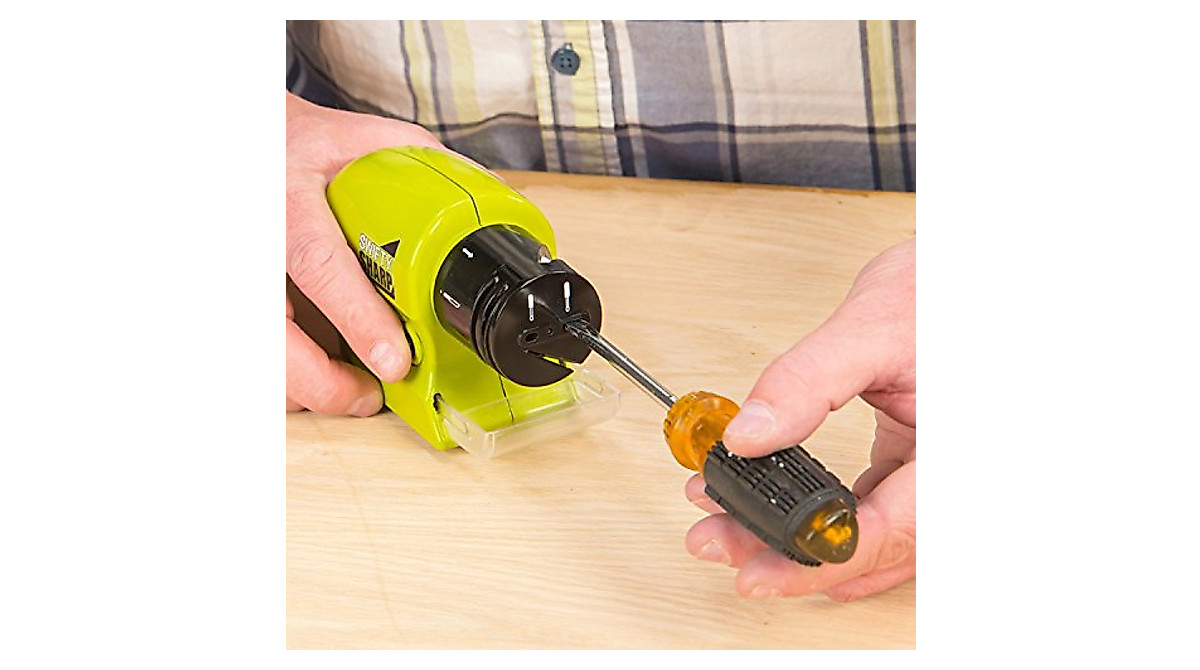 Swifty Sharp Cordless Electric Knife Sharpener - Razor Sharp in Seconds