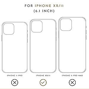 HABITU [Folio Collection 2022 Eris Tri-Fold Pink Wallet Case for iPhone XR/11, Detachable Vegan Leather Magnetic Folio with Card Pockets, Mirror & Strap for Women, for Women