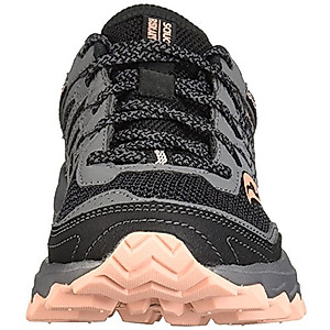 Saucony Women's Grid Excursion TR12 Sneaker, Grey/Peach, 8 Wide