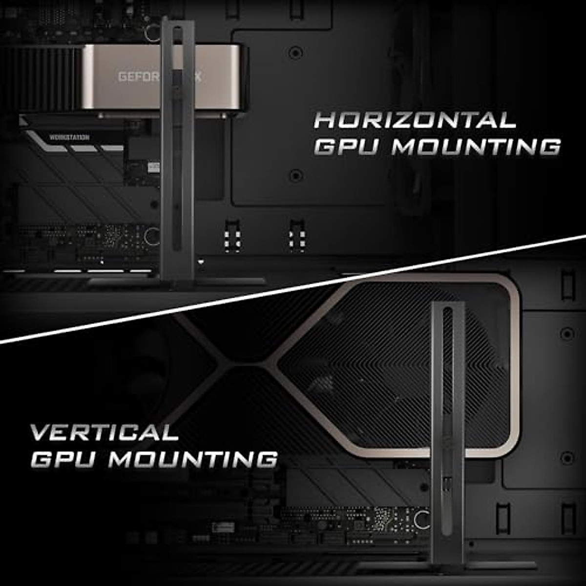 Antec GPU Support Bracket, Graphics Card GPU Brace Support Video Card Sag Holder Holster Bracket (Black)