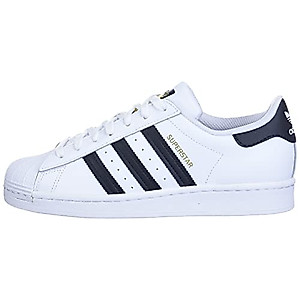 adidas Originals Men's Superstar Sneaker, White/Black/White, 8