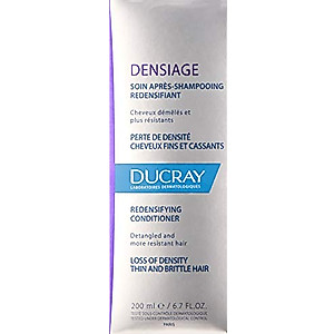 Ducray Densiage Redensifying Conditioner, Visiblity Thickens Brittle Aging Hair, 6.7 oz.