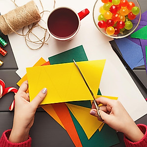 120 Sheets Colored CardStock, 180gsm/65lb 24 Colors Cardstock Print Paper 8.5 x 11 Inches, Double Sided Printed Card Stock Paper for Scrapbook School Office Printing DIY Craft