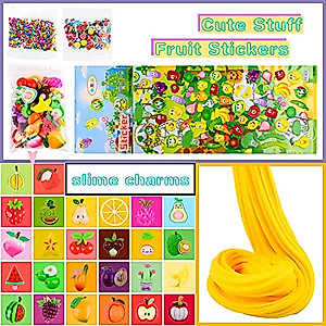 Premade Fruit Butter Slime Kit 26 Pack Scented Super Soft Non-Sticky DIY Slime for Stress Relief Birthday Gifts Goodie Bag Stuffers Butter Slime Party Favors for Kids