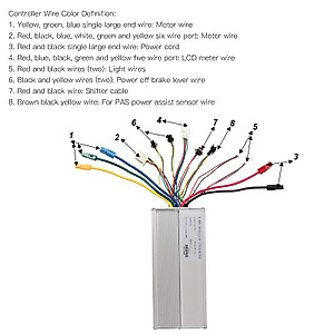 Dilwe Electric Bike Conversion Kit, 1500W Electric Snowmobile Electric Bike Motor Kit with Controller 20 Inch Rear Wheel Waterproof Electric Conversion Kit