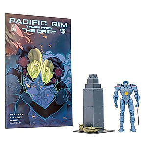 Pacific Rim McFarlane Toys Gipsy Danger (Jaeger) 4" Scale Figure Playset with Comic
