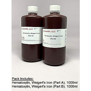 Hematoxylin, Weigert's Iron Stain Pack, 1000ml