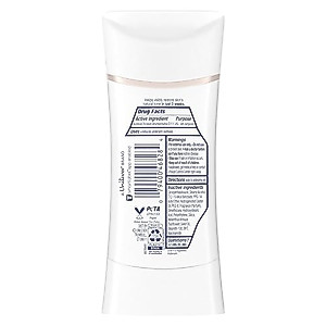 Dove Even Tone Antiperspirant Deodorant Stick Apple Blossom & Mango Butter 3 Count For Uneven Skin Tone 2.6 oz