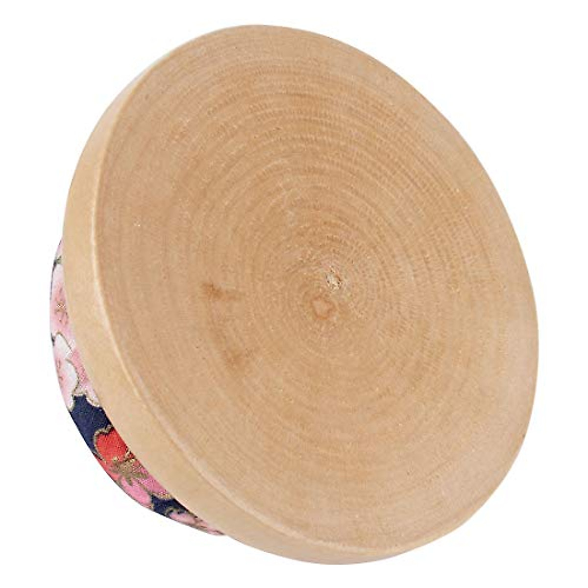 Rolybag Pin Cushion, Wooden Base Needle Pincushions Japanese Style Round Pin Cushion for Sewing Needle Holders or DIY Crafts