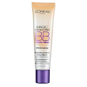 L'Oreal Paris Magic Skin Beautifier BB Cream, Medium [814] 1 oz (Pack of 2)