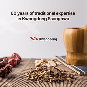 KWANGDONG Ssang Hwa Jin - Korean Traditional Herbal Tea for Strong Immune Support, Natural Sustained Energy Boost, Digestive Health, Promotes Vitality and Cold Relief, Jujube 10P