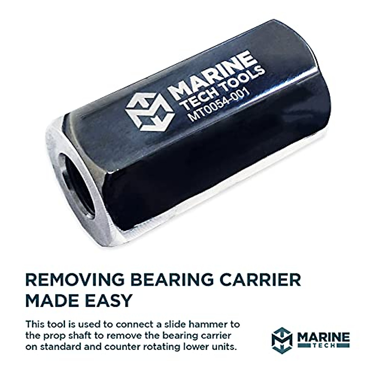 Marine Tech Tools Prop Shaft and Bearing Housing Remover — Fits Suzuki, Yamaha 115-350hp, Honda 75-250hp — Removes Bearing Carriers Fast and Easy