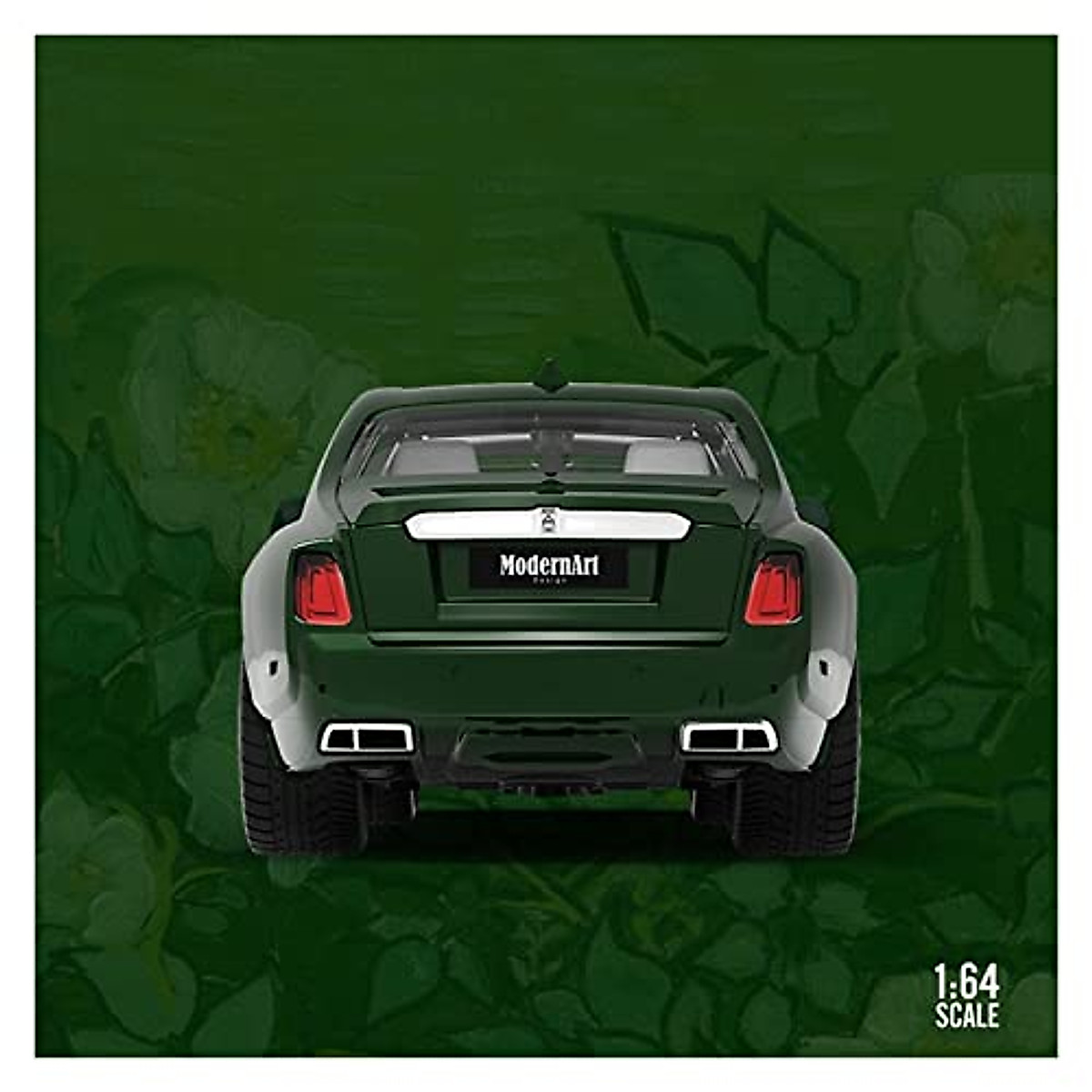 Scale Models 1 64 Model Car for Rolls-Royce Phantom Wild Rose Coating Alloy Die-cast Vehicle Adult Collection Mini Vehicles