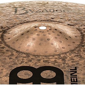 Meinl Cymbals Byzance 18" Dark Crash — Made in Turkey — Hand Hammered B20 Bronze, 2-Year Warranty, Single (B18DAC)