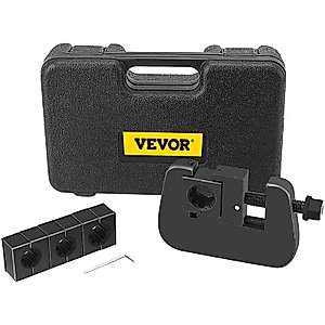Mophorn 7843B Manual A/C Hose Crimper Kit,Handheld Air Hose Crimper Tool Kit with 4 Dies Whole Set #6#8#10#12,A/C Hose Crimper Repair Tool Kit Die Set,for Crimping Automotive Air Conditioning Pipes