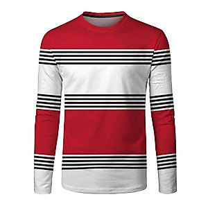 Pride Shirts Men Mens Shirts Long Sleeve Crew Neck Breathable Relaxed Fit Thermal Outdoor Tees Fashion True Comfort Tops Funny Tshirts Shirts for Men