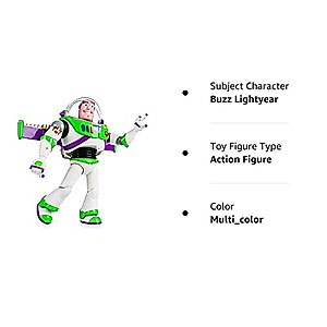 Disney Advanced Talking Buzz Lightyear Action Figure 12" (Official Disney Product)
