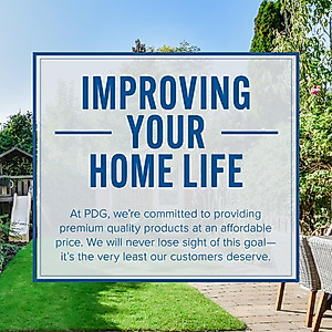 Plastic Development Group 105 Gallon Weatherproof Large Double Wall Plastic Outdoor Patio Storage Deck Box with Soft Close Lid, Java Brown