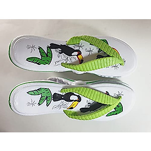 White Toucan Flopes Style Beach Towel Clips Jumbo Size for Beach Chair, Cruise Beach Patio, Pool Accessories for Chairs, Household Clip, Baby Stroller. by C&H Solutions