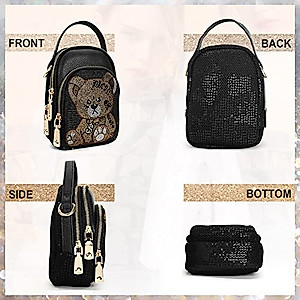 Genuine Leather Small Crossbody Bags for Women Stylish Ladies Shoulder Bag Cell Phone Purse Handbags