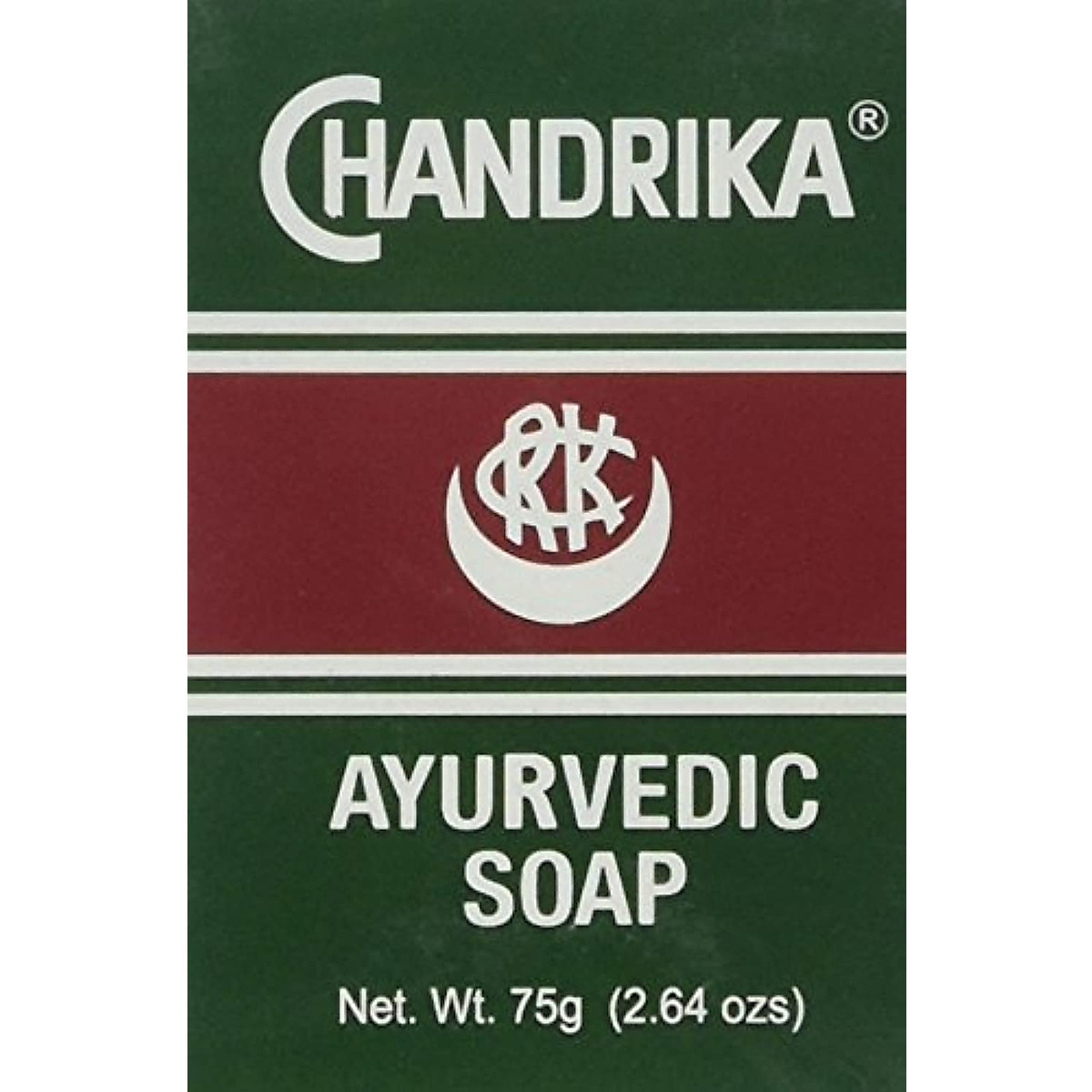 Chandrika Bar Soap 2.64 Ounces, 75 Grams (4 Pack)