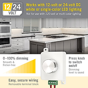 Armacost Lighting Proline Rotary Knob LED Dimmer 511129