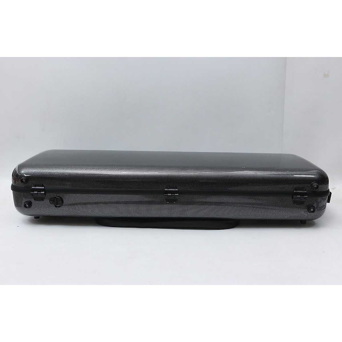 Adjustable 15-17 inch Viola Case 16 inch Hard Carbon Fiber Viola Box Composite with Neck Straps & Music sheet Bag (Black)