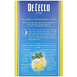 De Cecco Farfalle Pasta, 16 Oz