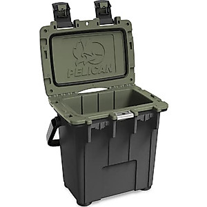 Pelican 20 Quart Elite Cooler (Gun Metal/OD Green)