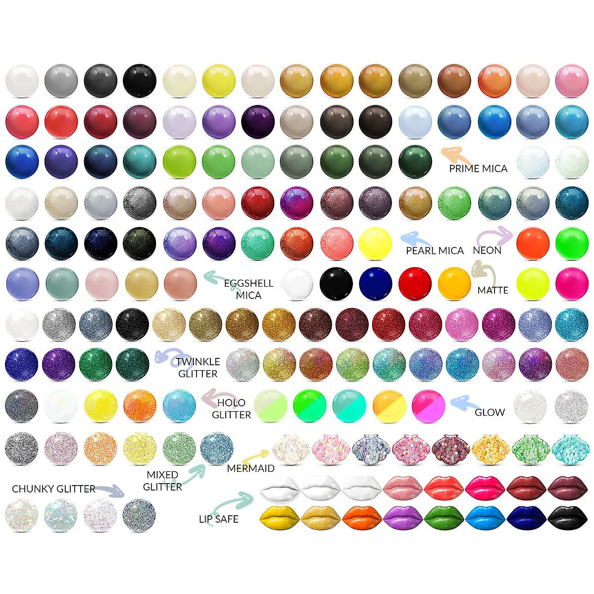 MARBLERS Twinkle Glitter [Black Knight] 3oz (85g) | Fine | Non-Toxic, Vegan, Cruelty-Free | Face, Body, Eyeshadow, Hair, Festival, Party Makeup | Nail Art, Polish | Resin, Tumbler, Slime, Craft