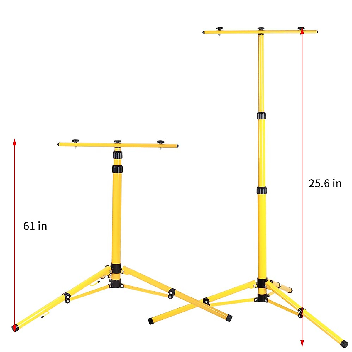 SOPOGER Archery Target Stand for Backyard Adult, Adjustable Target Stands for Outdoors Range Practice Shooting, Durable Archery Stand Steel Brackets for EVA Foam Straw Targets (Target Stand)