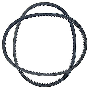 Set of 2, 954-0430 754-0430 Auger Drive Belt Replacement MTD Troy Bilt Cub Cadet Snow Blowers 754-0430a 954-0430A 954-0430B 754 0430 954 0430 754-0430B