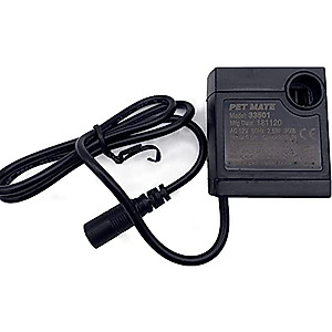 Cat Mate Replacement Pump for Pet Fountain (Power Adapter Not Included)