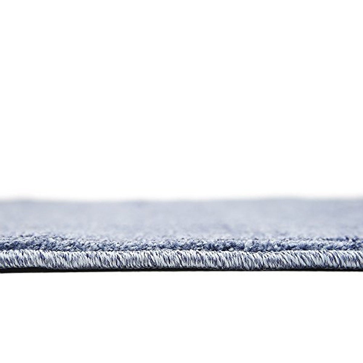 Unique Loom Del Mar Collection Area Rug-Transitional Inspired with Modern Contemporary Design, Rectangular 4' 0" x 6' 0", Blue/Navy Blue