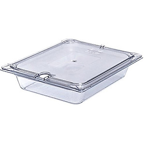 Carlisle FoodService Products 10220B07 Storplus Half Size Food Pan, Polycarbonate, 2.5" Deep, Clear