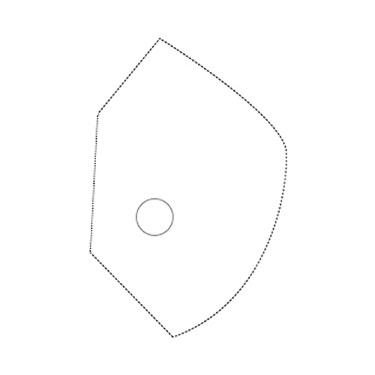 4WDKING 5 Pack Replacement 5-Ply with Hole and Connector for Airpro（B0863G5HKX）
