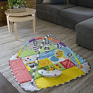 Baby Einstein Patch's Playspace Activity Play Mat & Ball Pit Gym with Music, Age Newborn+