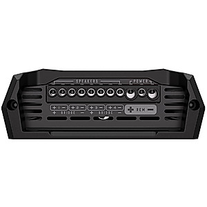 Stetsom Bravo HQ 800.4 Multichannel Car Audio Digital Amp - 2 Ohms Stable, 800 Watts RMS, 4 Independent Channels, Variable Crossover, Full Range, Car Stereo ds Bridge Speakers 800x4, RCA & High Input
