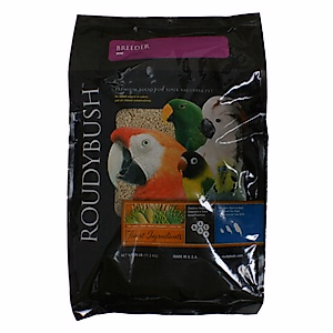 RoudyBush Breeder Bird Food, Mini, 25-Pound